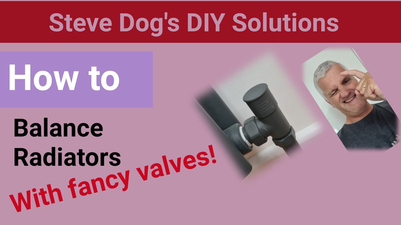 Radiator Balancing Revisited! Fancy Lockshield valve solution! - YouTube