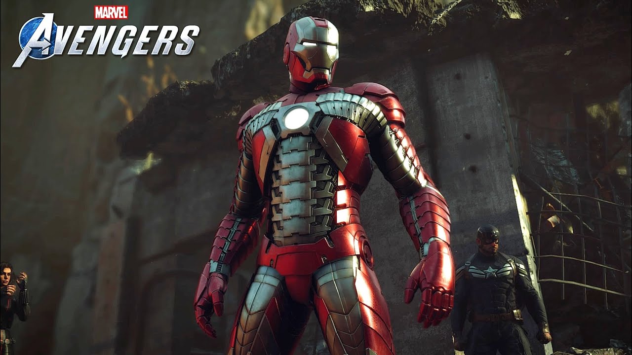 Marvel's Avengers PS4 - MCU Iron Man 2 Suit Combat Gameplay - YouTube