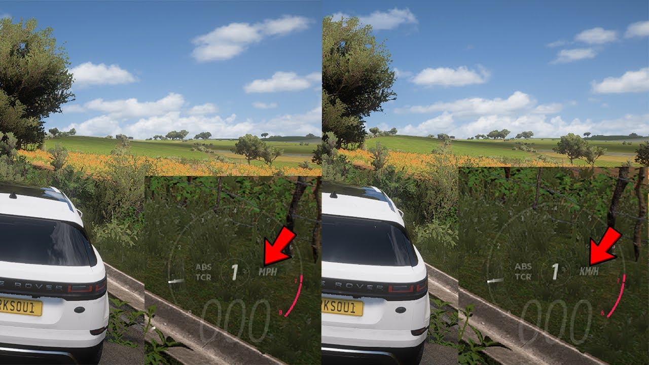 How To Change MPH Miles Per Hour Into KPH Kilometres Per Hour In