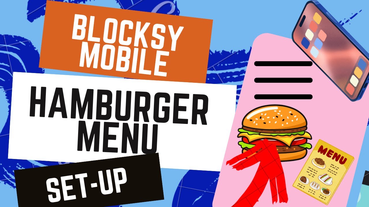 Set up your blocksy mobile hamburger menu - YouTube
