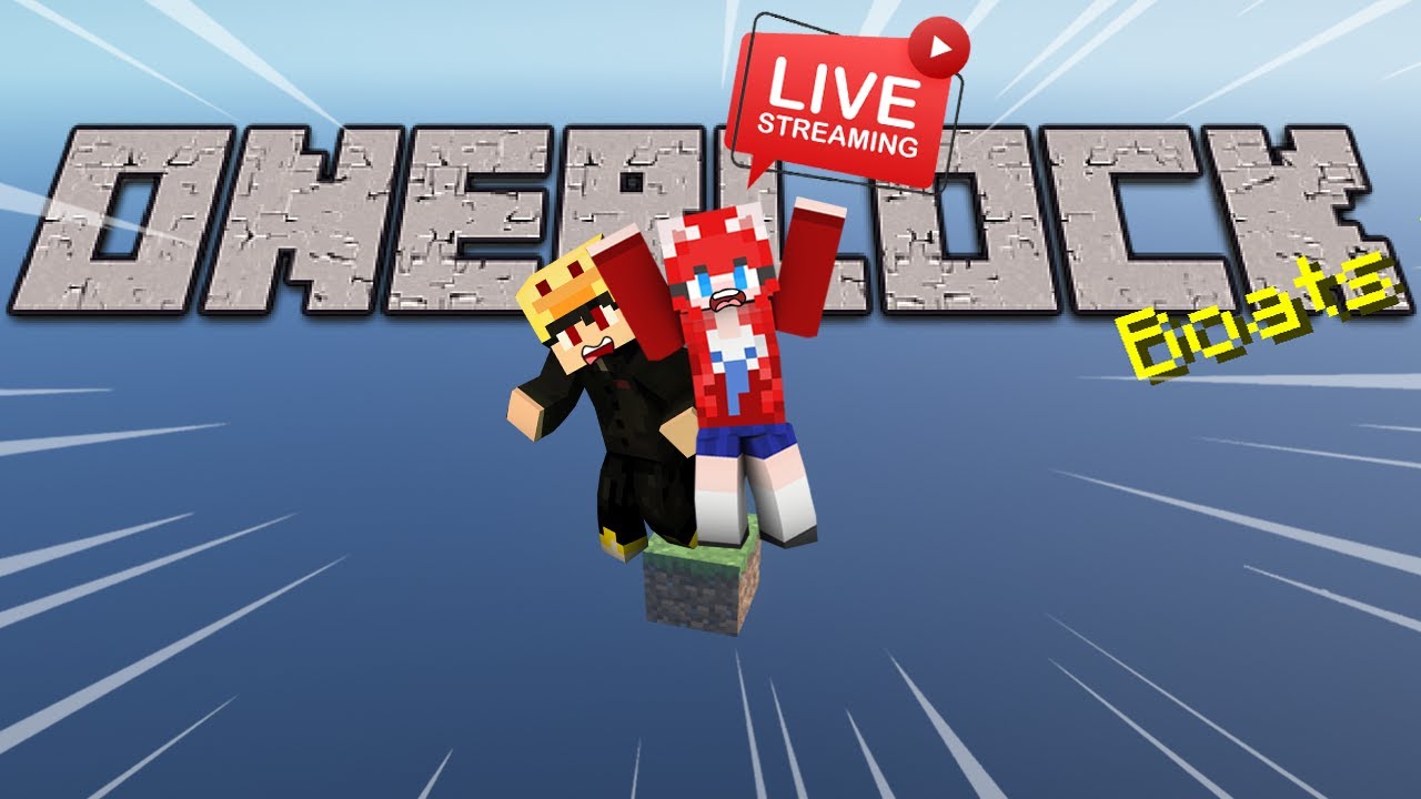 LIVE - MINECRAFT ONEBLOCK #3 สร้างบ้านกันนะ #shorts - YouTube