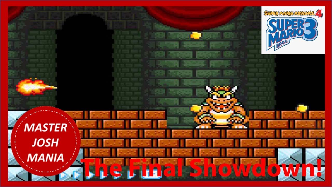 GBA super Mario advance 4 Super Mario Bros 3 Part The Final Showdown ...