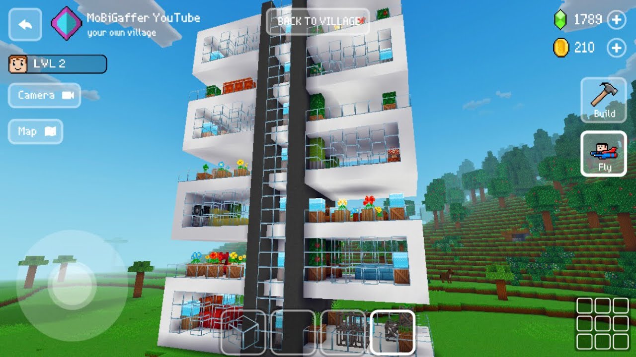 Block Craft 3D: Crafting Game #3141 | Apartment Building 🏠 - YouTube