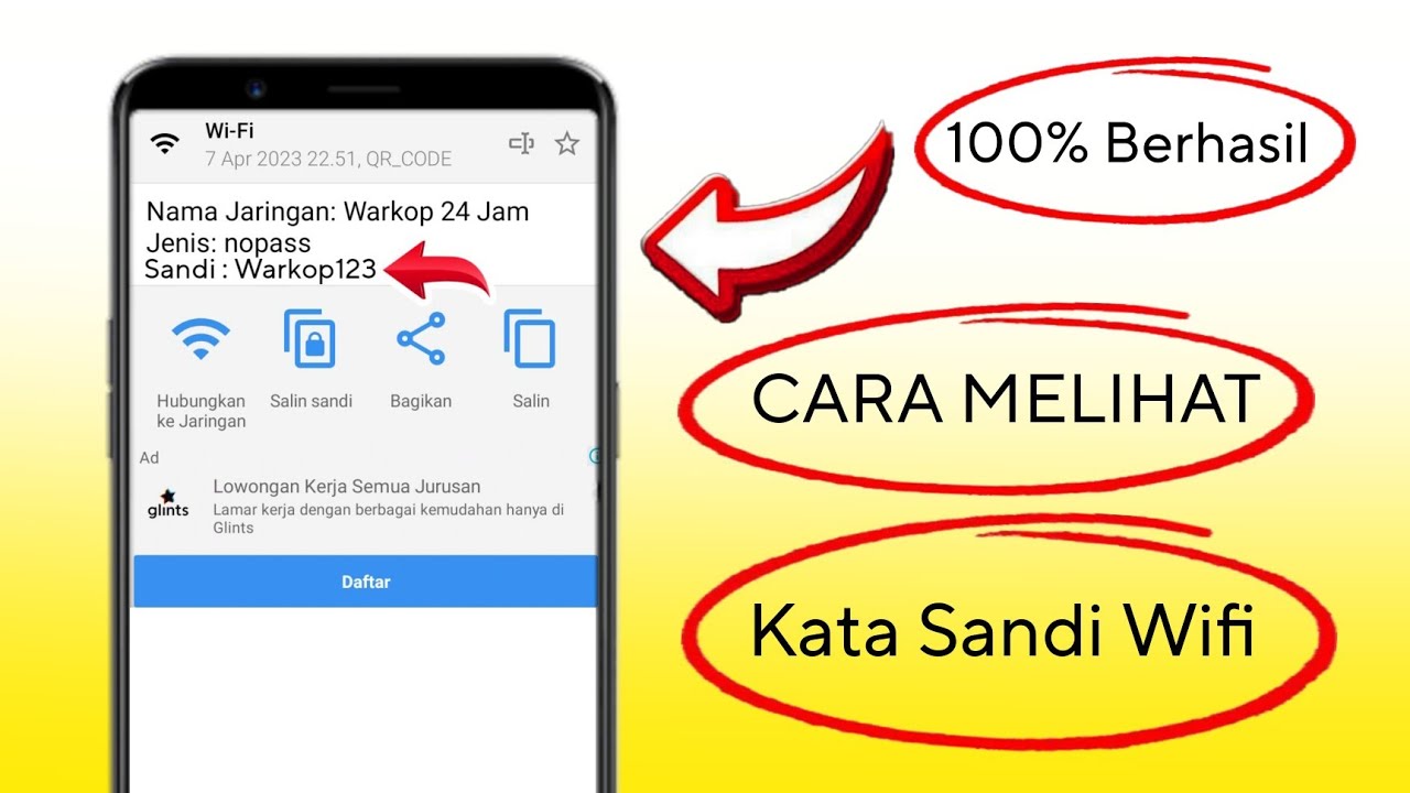 Cara Mengetahui Kata Sandi Wifi | kode wifi qr barcode yang terkunci ...