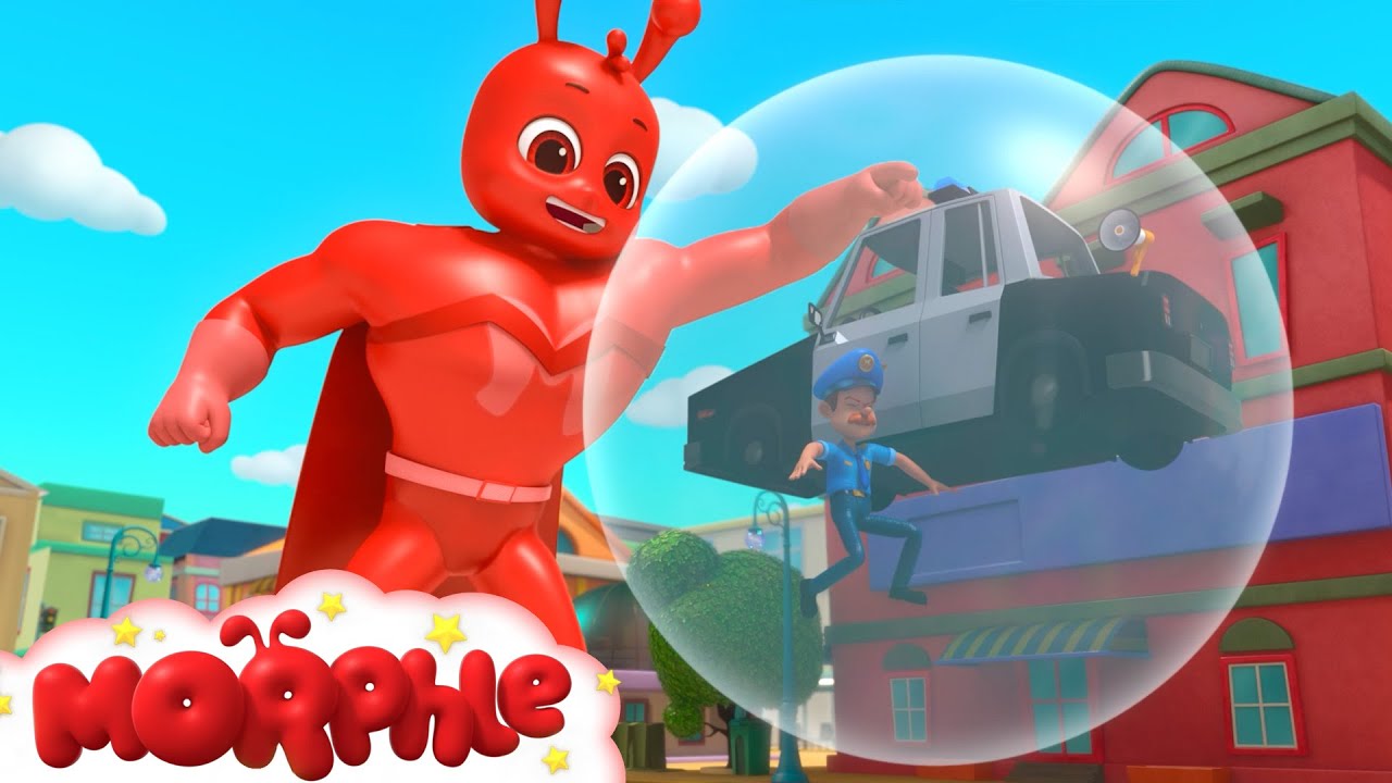 Morphle the Superhero and the Big Bubble | Morphle Fun Cartoons ...