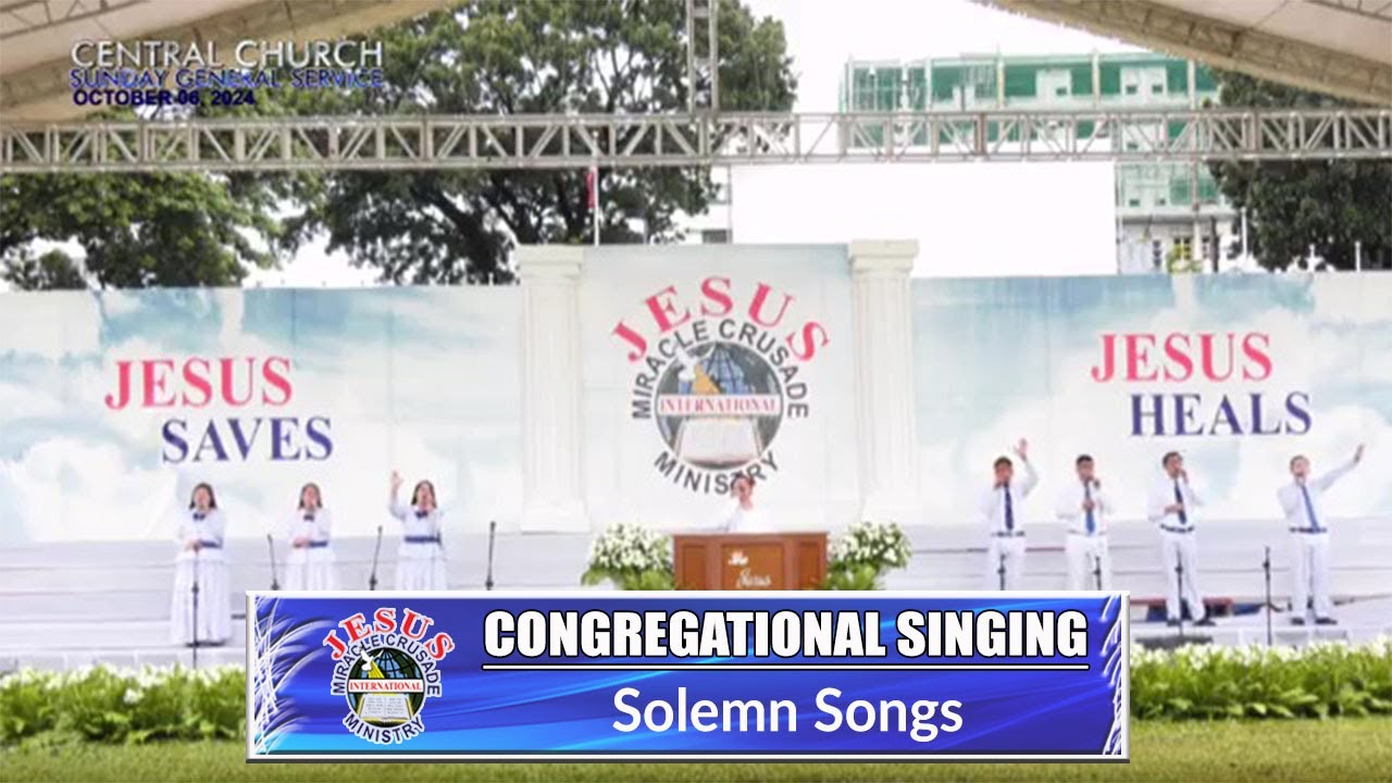 JMCIM | Congregational Singing | Solemn Songs | October 6, 2024 - YouTube