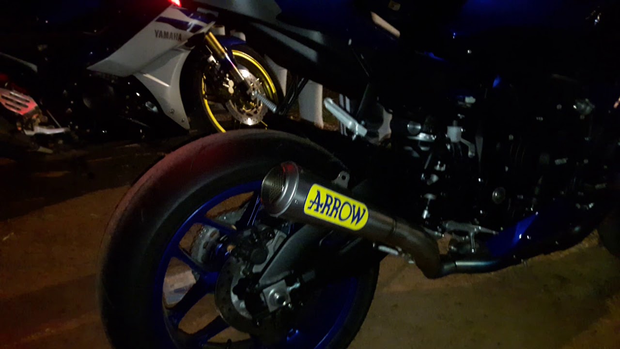 R1 2018 ท่อ Arrow ลั่นๆ - YouTube