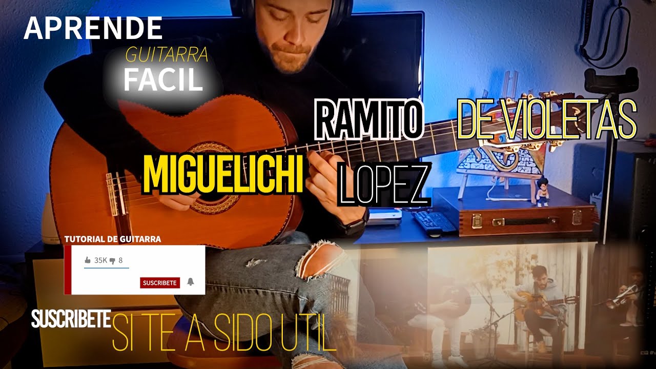 TUTORIAL RAMlTO DE VIOLETAS MIGUELICHI LOPEZ - YouTube