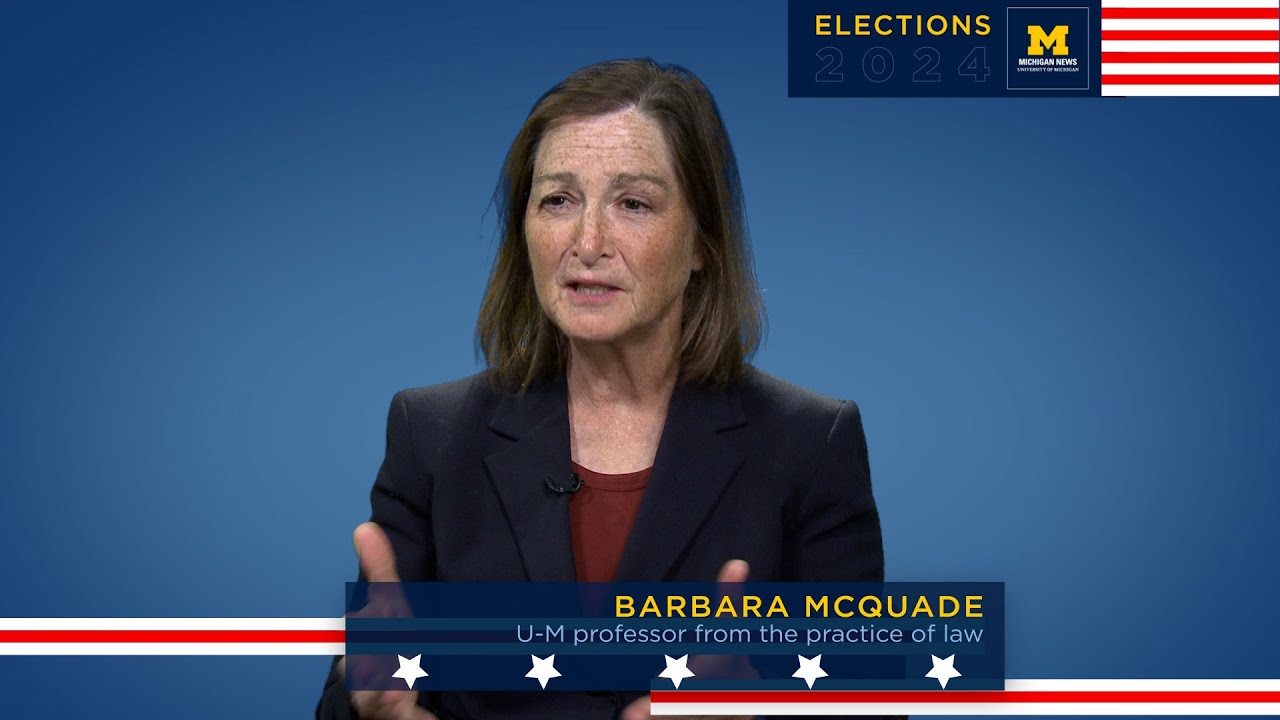 Barb McQuade on voting requirements and how disinformation could play ...