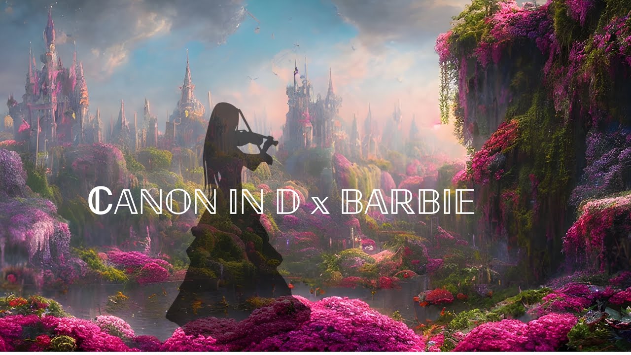 A Magical Wedding Entrance: Canon in D x Barbie | Piano.Violin Cover ...
