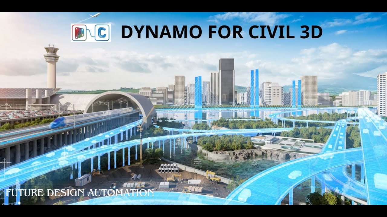 Powerful Dynamo Civil 3D: Create points, create point groups, create ...