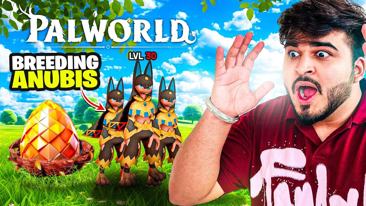FINALY CAPTURED THE LEGENDARY ANUBIS!! MAXING IT OUT!!🔥 | PalWorld #3 ...