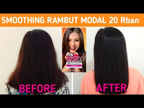 Tutorial Smoothing Rambut Pakai Makarizo Easy Straight | Cara Mudah ...