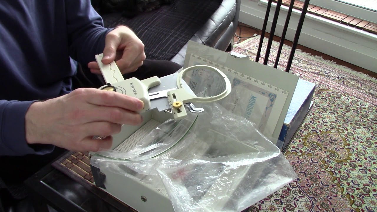 Comparing Kenmore and Singer Cams for Monogrammer - YouTube