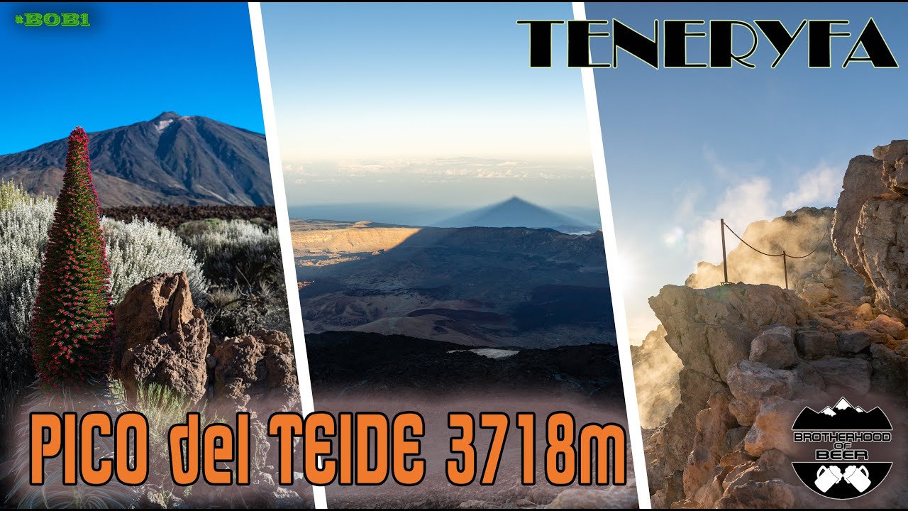Teneryfa - Zdobywamy wulkan Pico del Teide [4k UHD 60fps] - YouTube