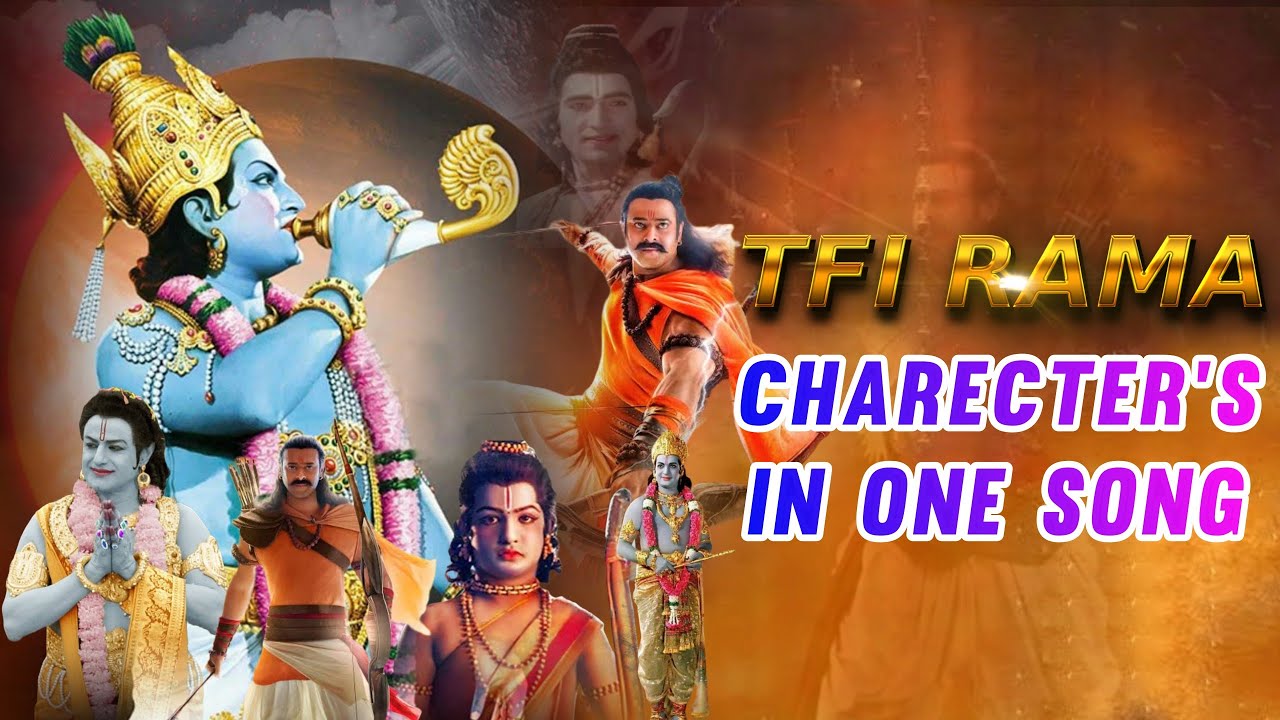 jai shree ram ft TFI lord ram CHARECTER`S - YouTube