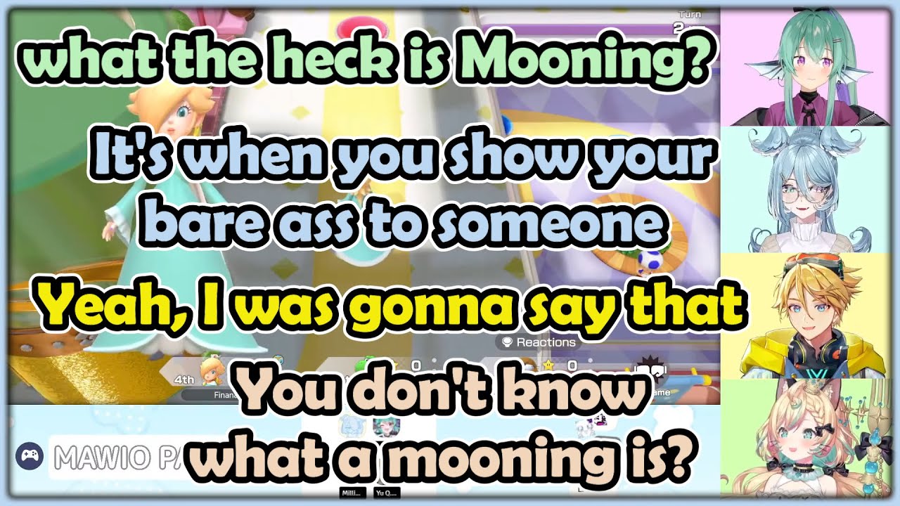 Elira explaining "Mooning" to Finana & Wilson! - YouTube