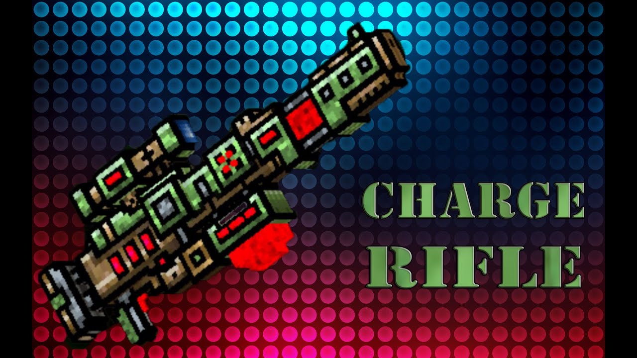 Pixel Gun 3D - Charge Rifle Gameplay NEW UPDATE 10.6.0 - YouTube