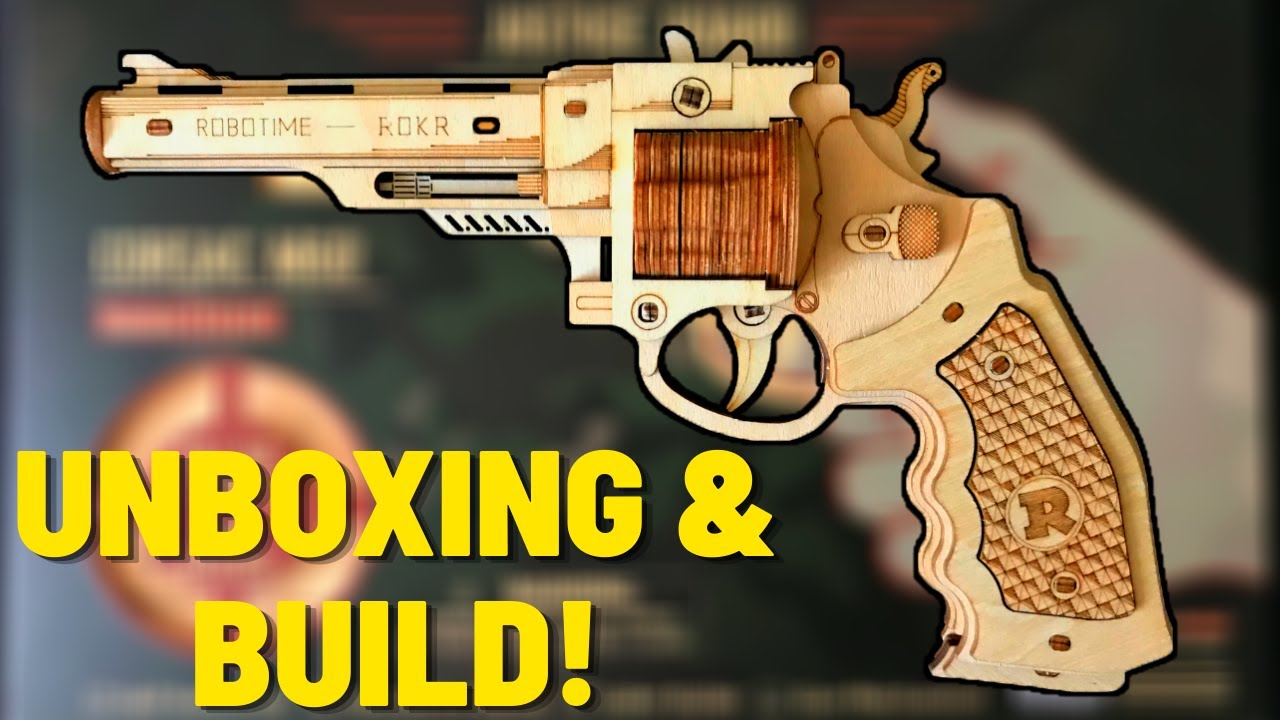 🔫🤠 Building a Wooden Revolver that Shoots!! - YouTube
