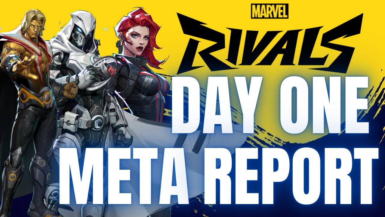 Marvel Rivals - Day 1 Meta Report - YouTube