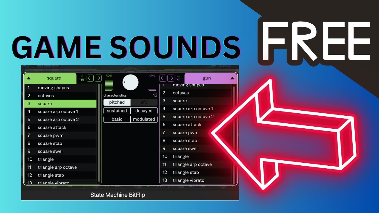 FREE State Machine BitFlip | Retro Game & Vintage Computers Sounds ...