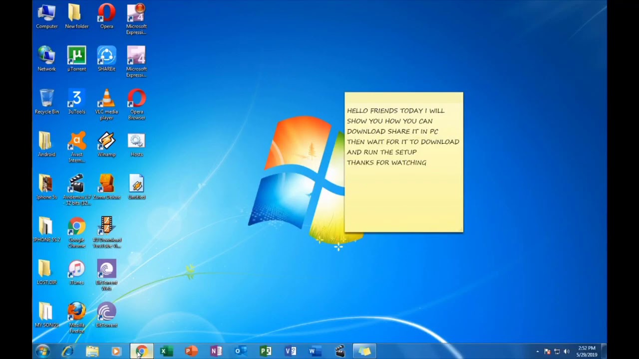 How to download Share it in PC - YouTube