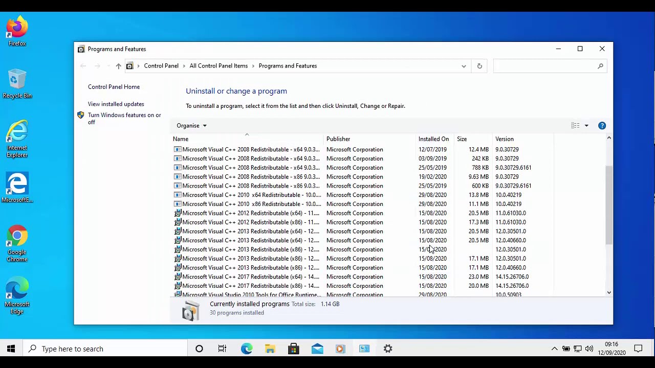 Windows 10 Classic Programs and Features to be replaced in 2021 - YouTube
