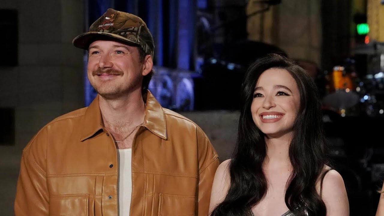 Morgan Wallen STORMS OFF 'SNL' Stage During End Credits - YouTube