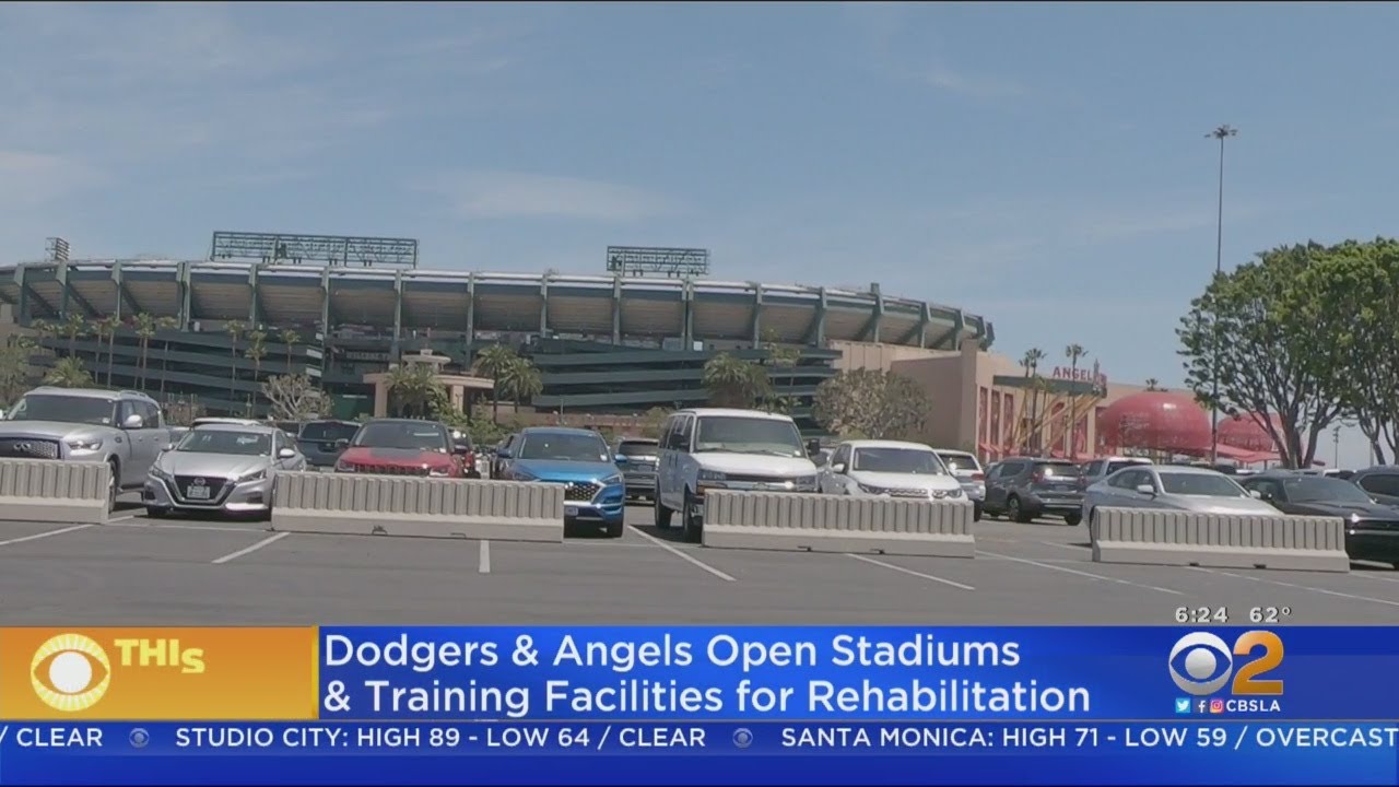 Dodgers, Angels Reopen Stadiums And Spring Training Facilities - YouTube