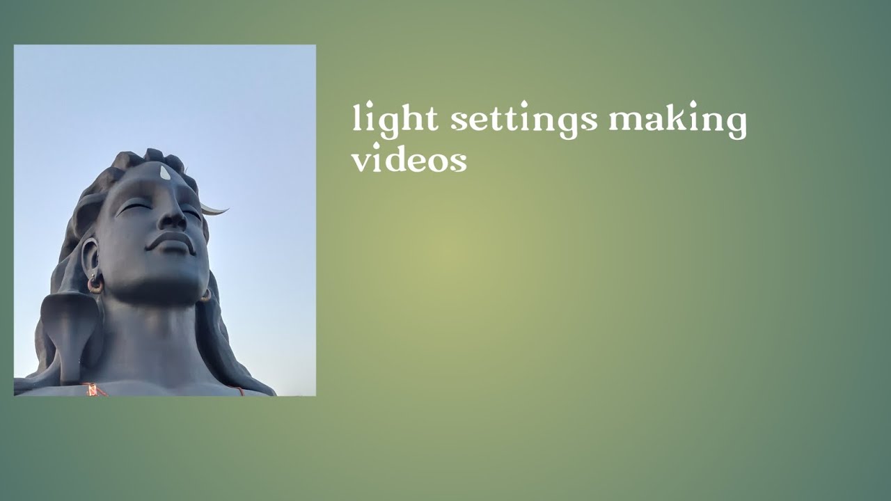 Isha yoga aadiyogi light making🙏🙏 - YouTube