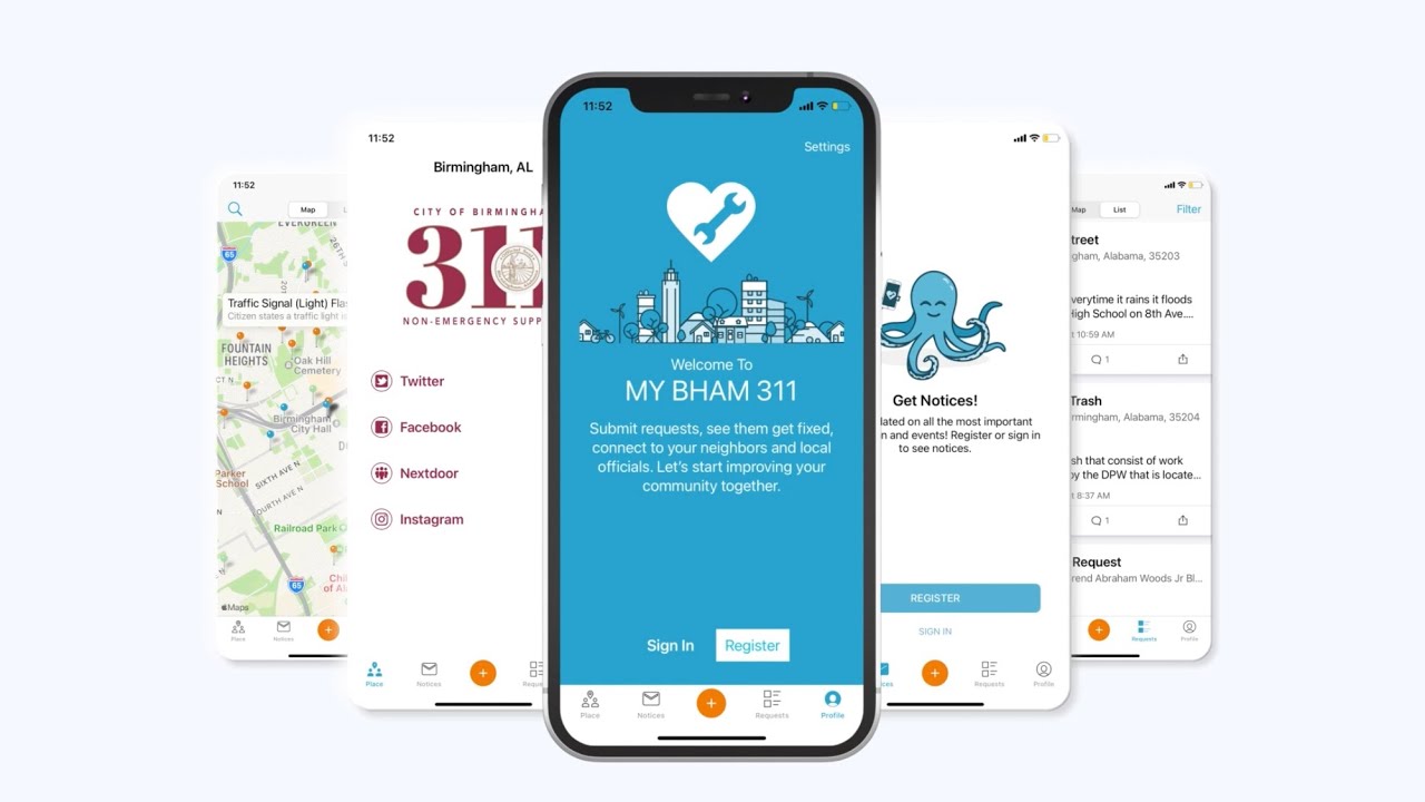 My Bham 311 App - YouTube