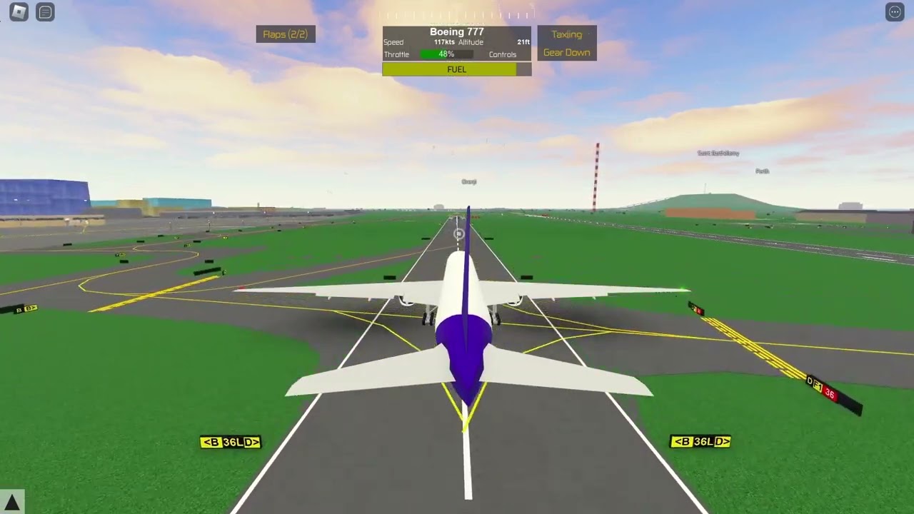 #swiss001landing FedEx Boeing 777F Butter Landing | Roblox Pilot ...