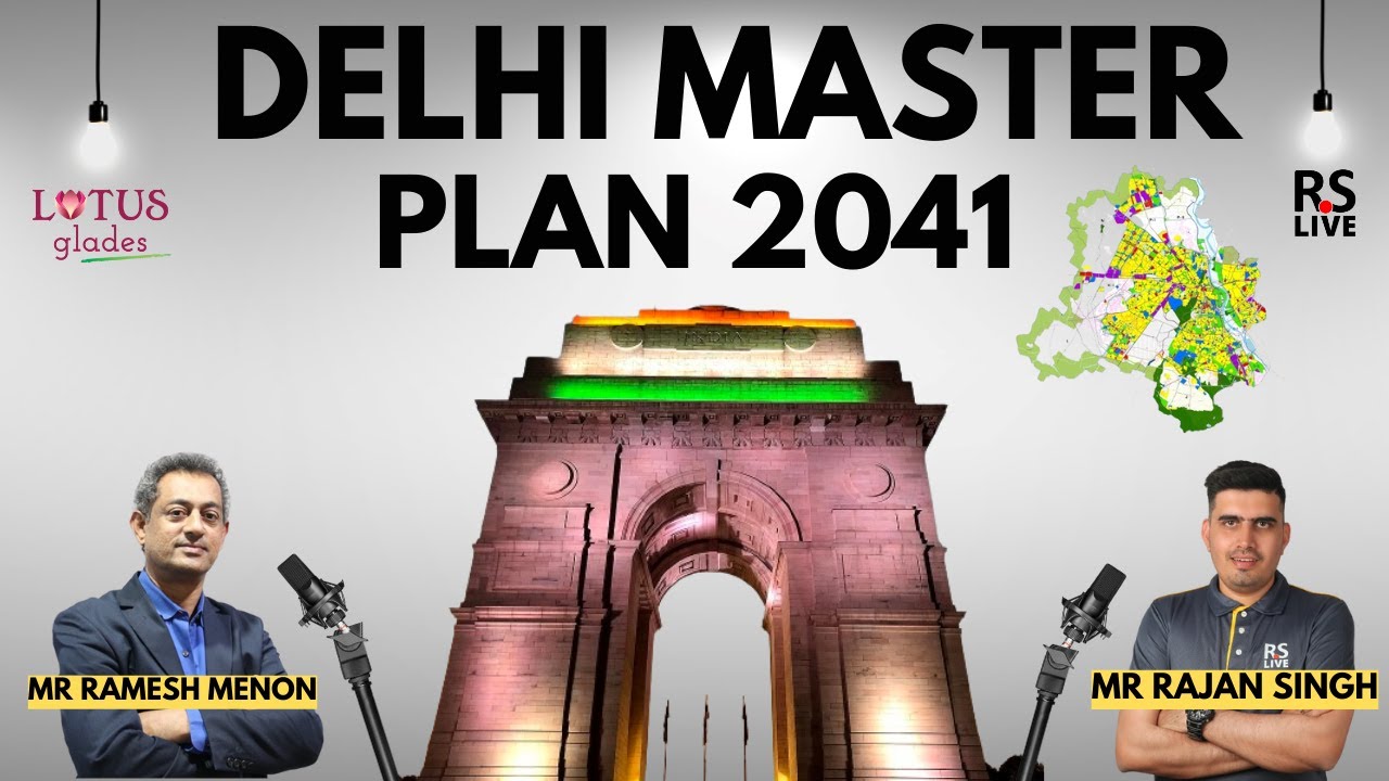Delhi Master Plan 2041 | Update | #rslive | #4k - YouTube
