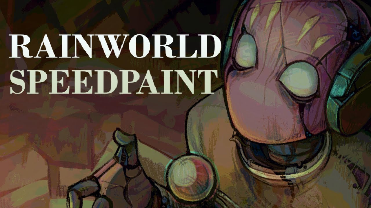 Five Pebbles Rainworld Speedpaint - YouTube