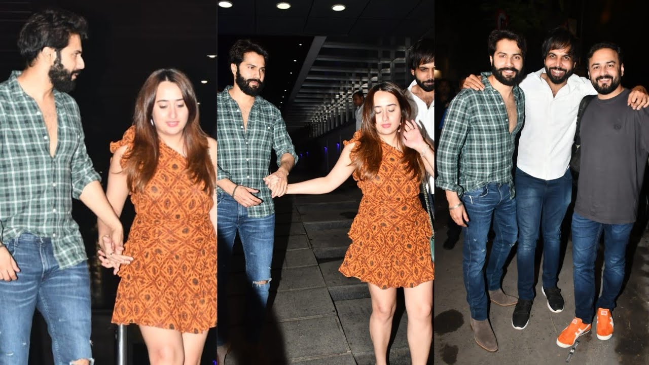 Varun Dhawan Natasha Dalal Abhishek Banerjee Dinesh Vijay spotted at ...