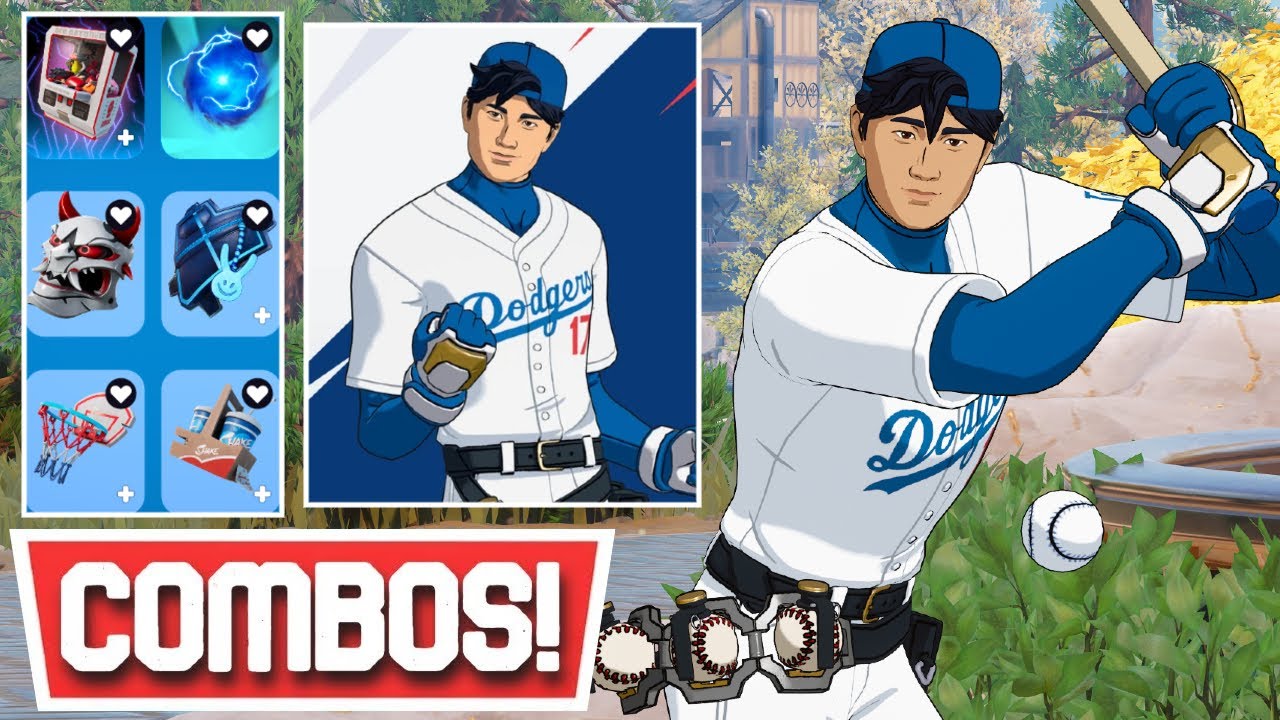 *NEW* BEST SHOHEI OHTANI SKIN COMBOS! | Fortnite - YouTube