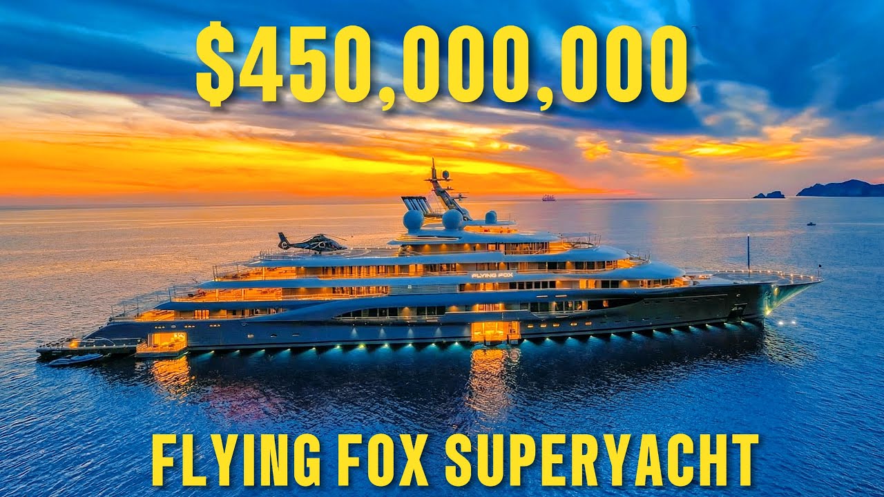 FLYING FOX Yacht Tour: World’s Largest $450,000,000 Superyacht - YouTube