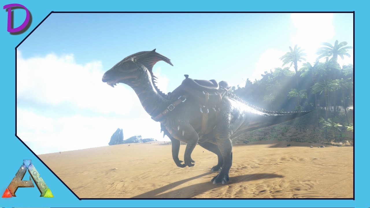 Raptor Fail And Parasaur Taming! [Ark Survival Evolved Ep 2] - YouTube