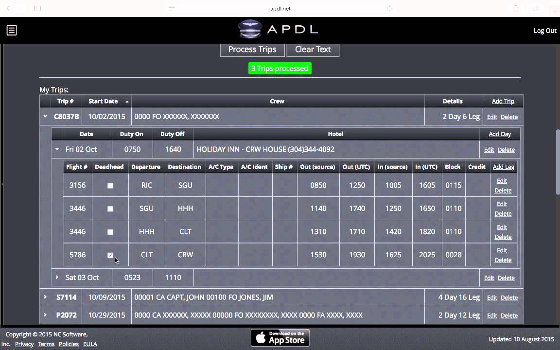 APDL.net Schedule Importer Portal - YouTube