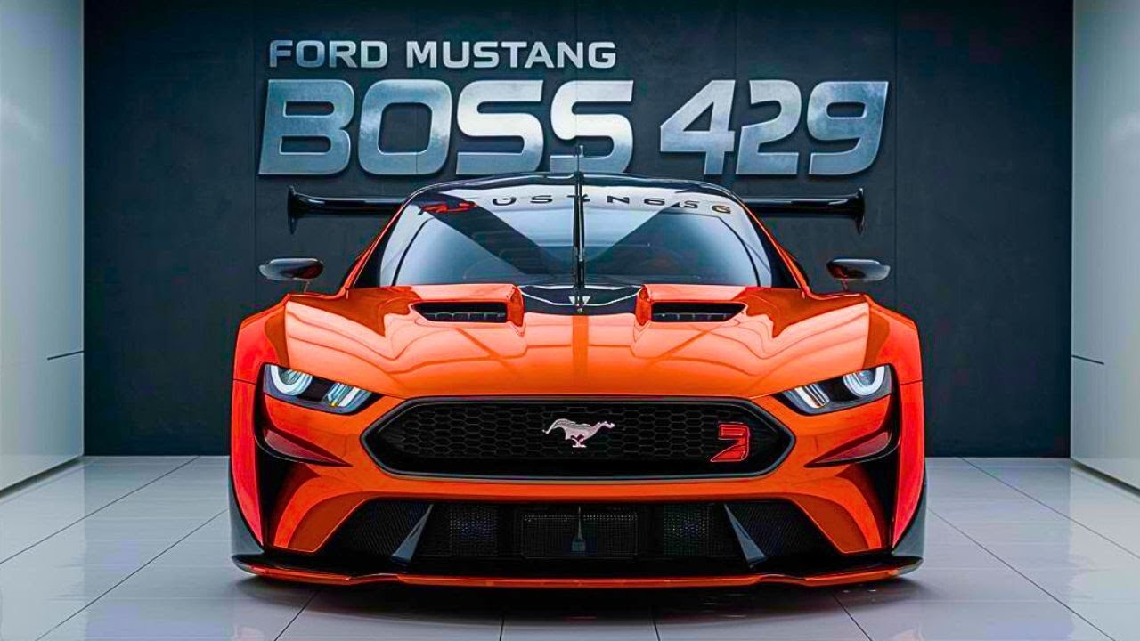 NEW 2025 Ford Mustang Boss 429 Officially Revealed - FIRST LOOK! - YouTube