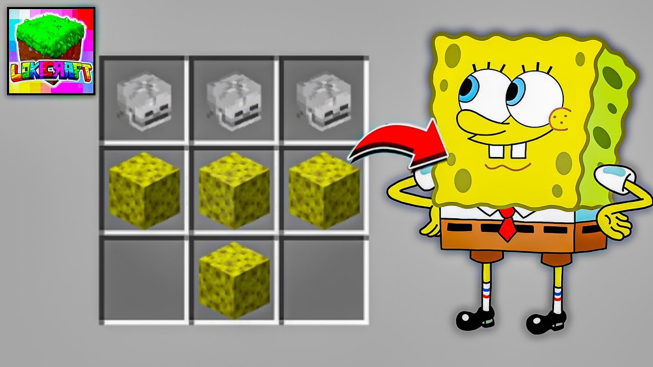 How to Spawn SPONGEBOB in Lokicraft - YouTube