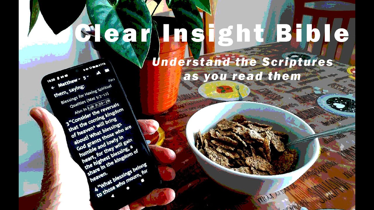 Clear Insight Bible app - YouTube