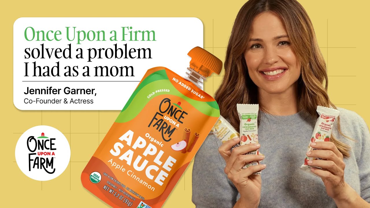 How Once Upon a Farm Redefined Kids’ Food - YouTube