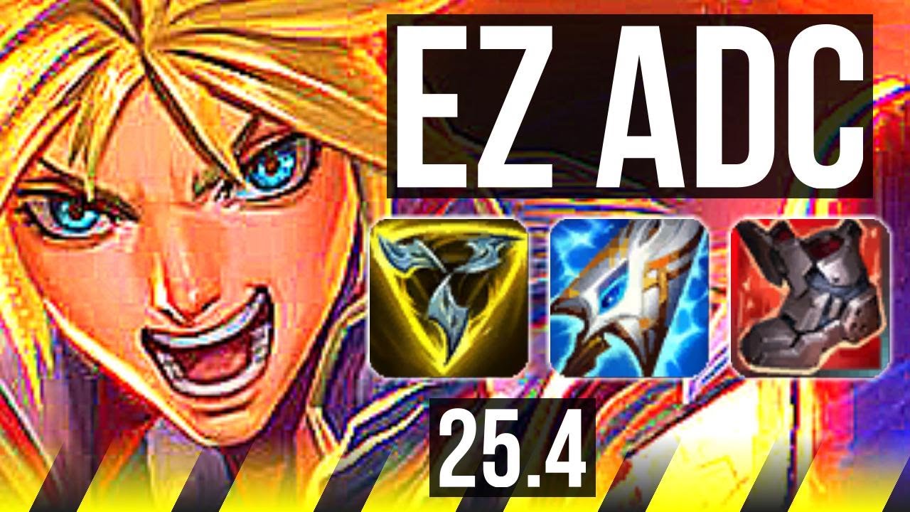 EZREAL & Rell vs MEL & Karma (ADC) | 12/2/14, Legendary | KR Grandmaster | 25.4 - YouTube