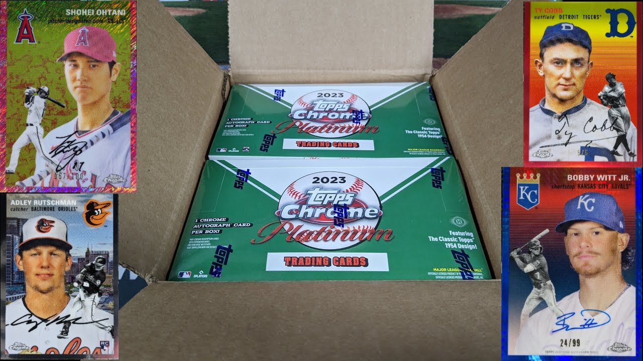 12 HOBBY BOXES!! A WHOLE CASE OF 2023 TOPPS CHROME PLATINUM! - YouTube
