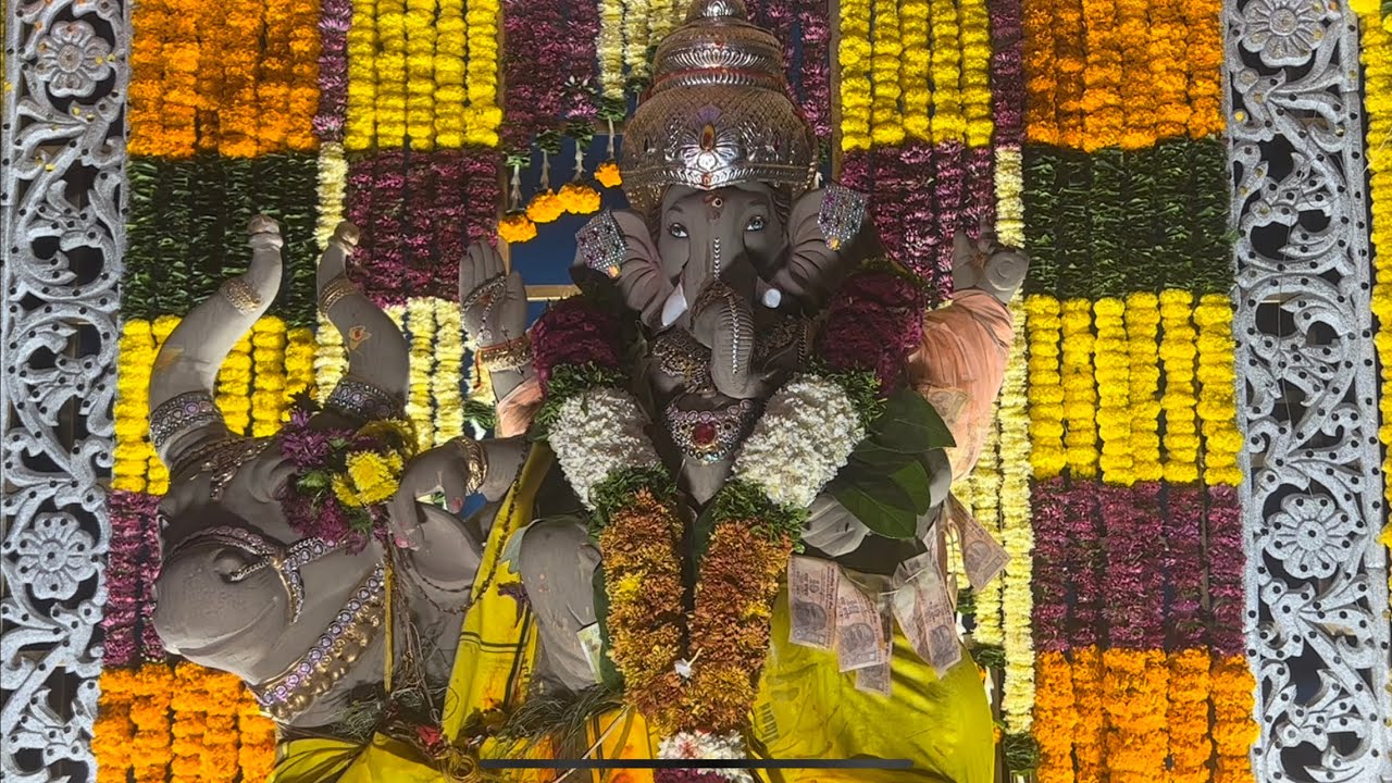 Actor sreedhar Rao and Vasudevrac Ganesh Nimajjanam 2022 | Mega Youth ...