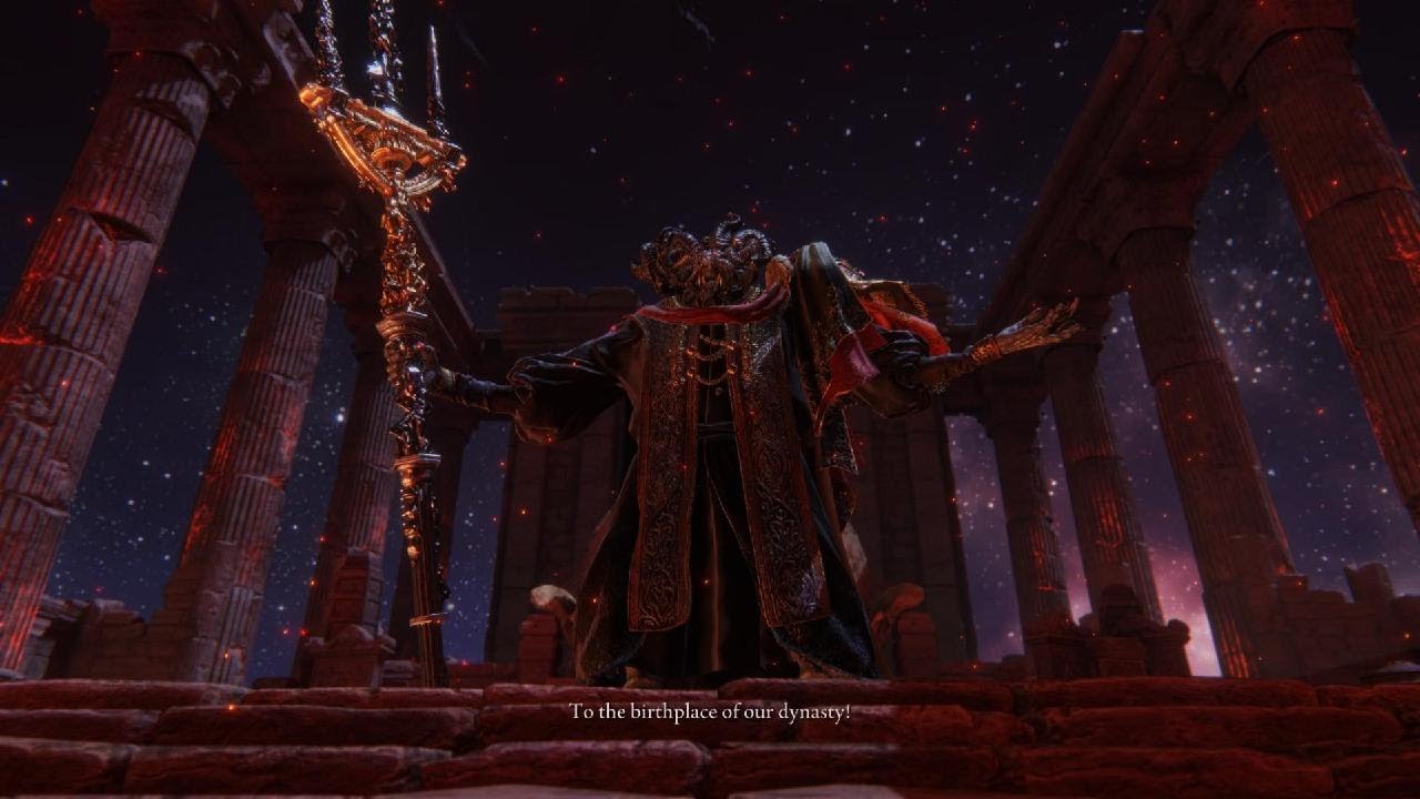Elden Ring - Mohg Lord of Blood cinematic - YouTube