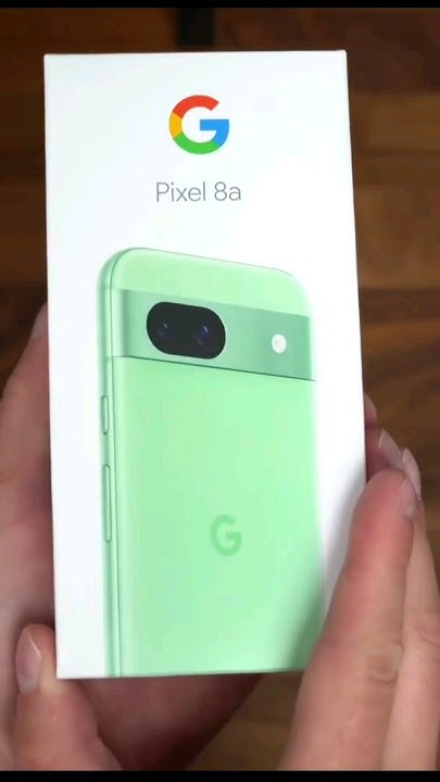 Google pixel 8a unboxing | Google pixel 8a review short video - YouTube