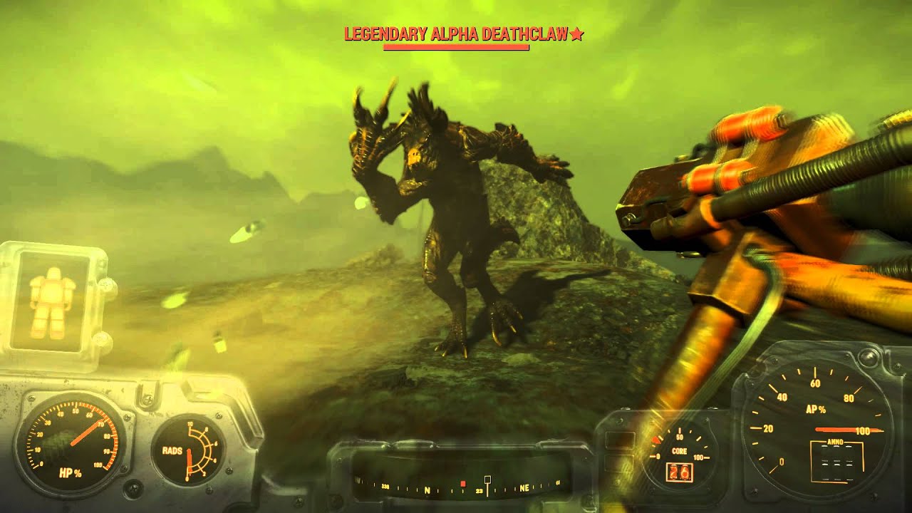 Legendary Alpha Deathclaw - YouTube