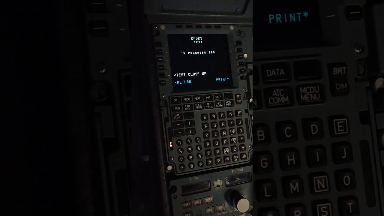 DFDR TEST A320 - YouTube